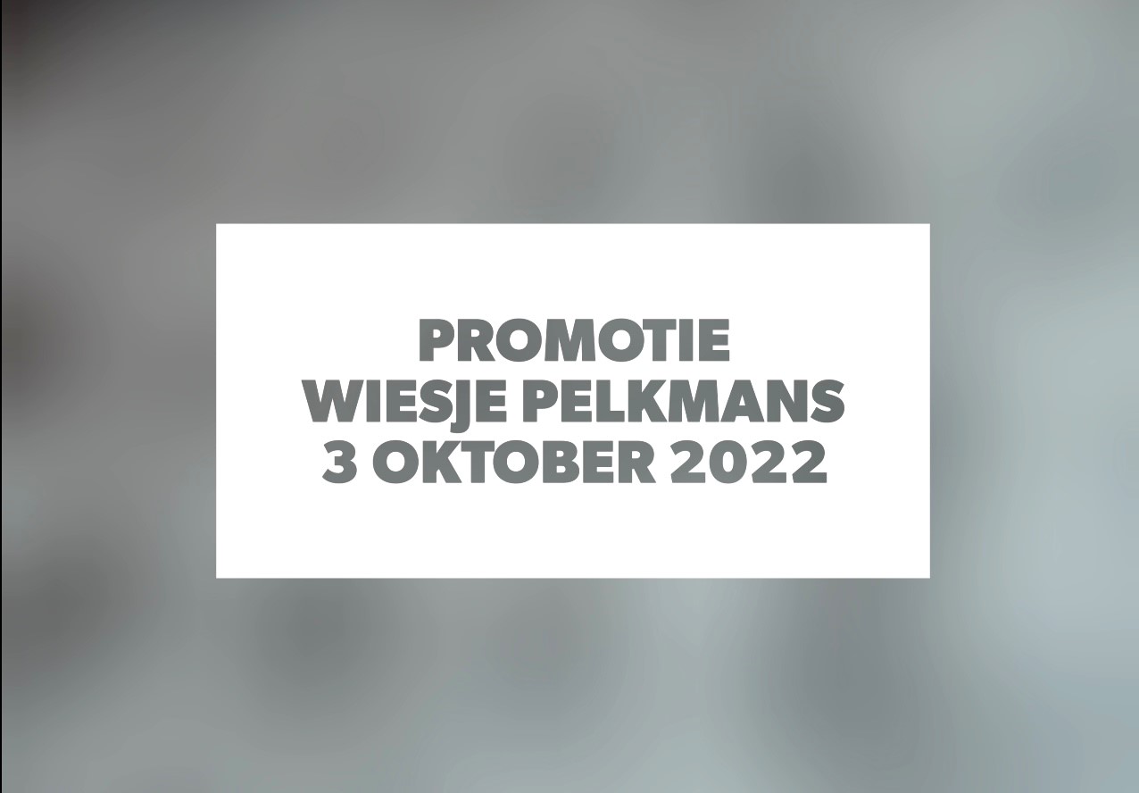 Promotie Wiesje Pelkmans - Alzheimercentrum Amsterdam